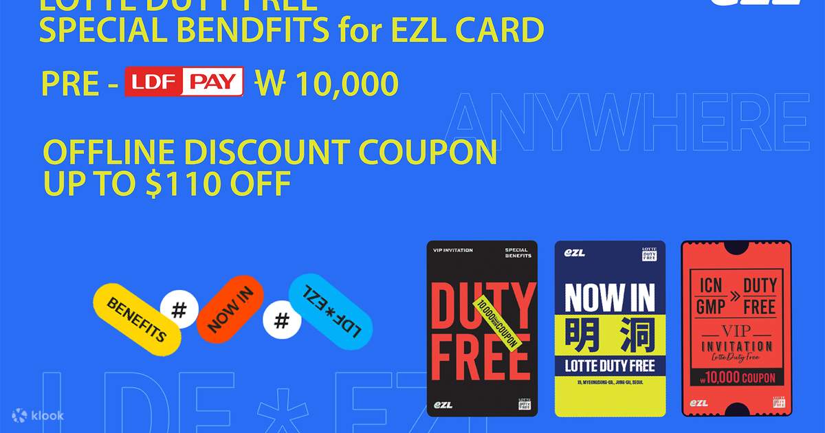 EZL CARD : 韓國交通購物預付卡 - Klook香港